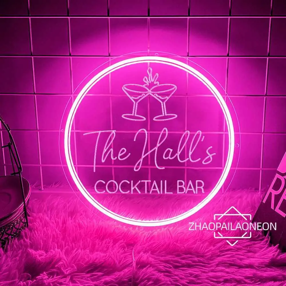 Custom Neon Signs: Personalized LED Light For Home Bar, Party Decor ...