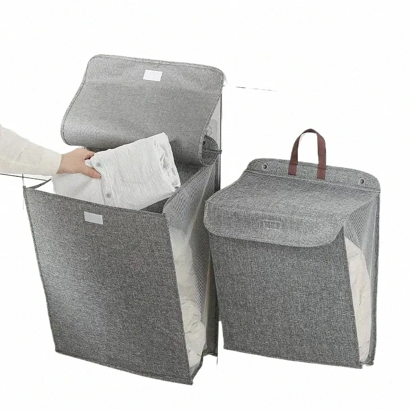 Multifunctional Foldable Compartment Laundry Hamper Hamper With ...