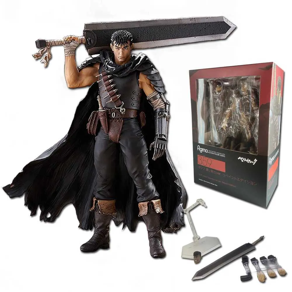 Berserk Guts Action Figure, Movable Collection Figurine, Anime Manga ...