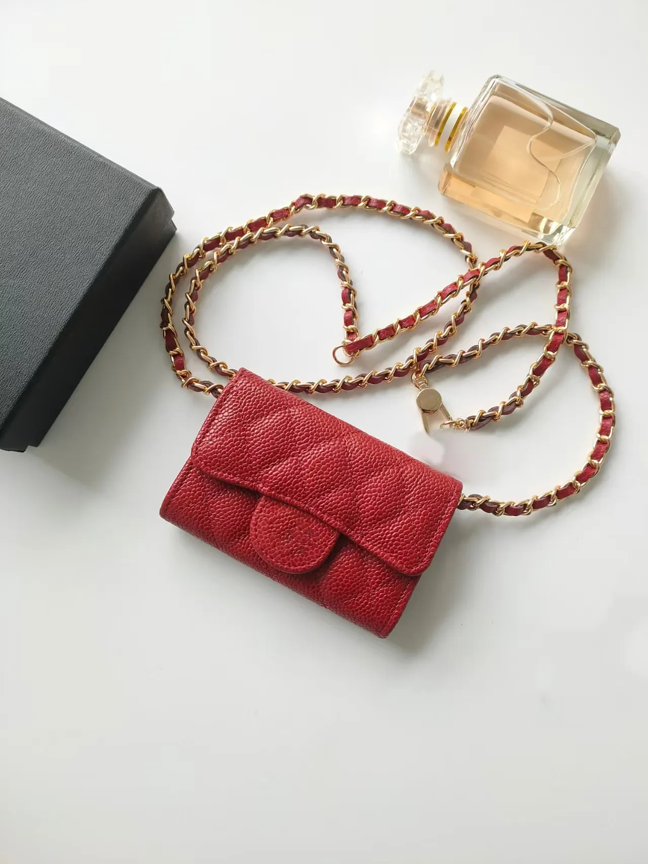 Designer Coin Purse With Clasp Luxury Caviar... From Chen351109, $40.73 ...