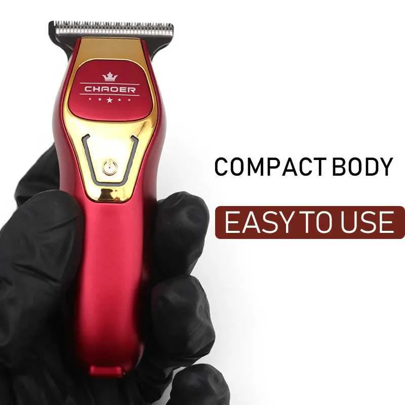 CHAOER A97 Mens Professional Hair Clipper 0mm Shaving Head USB Mini ...