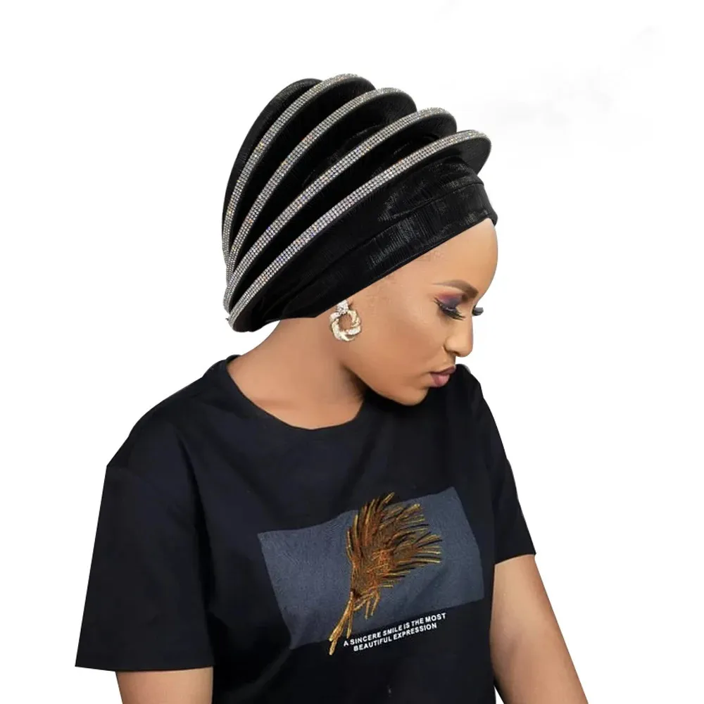 Diamond Spiral Beret for Women - African Headwrap, Wedding Party, Gel ...
