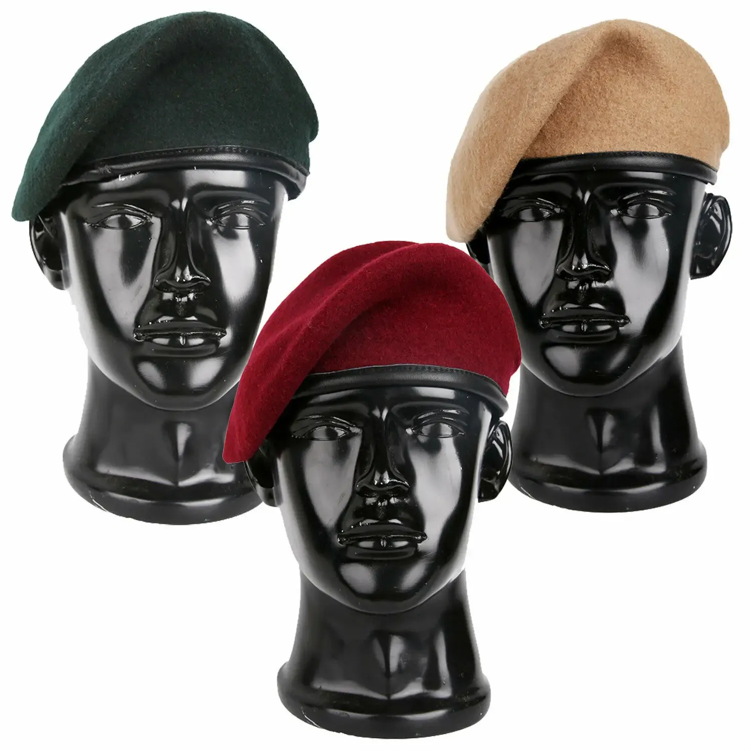 US Army Special Forces Wool Chestnut Beret UKSF USSF... From Qiyuan07 ...