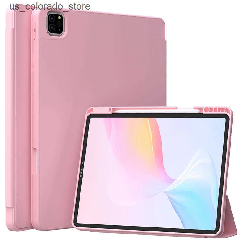 Tablet PC Carry Case: Portfolio Leather Tablet Case With Pen Holder For ...