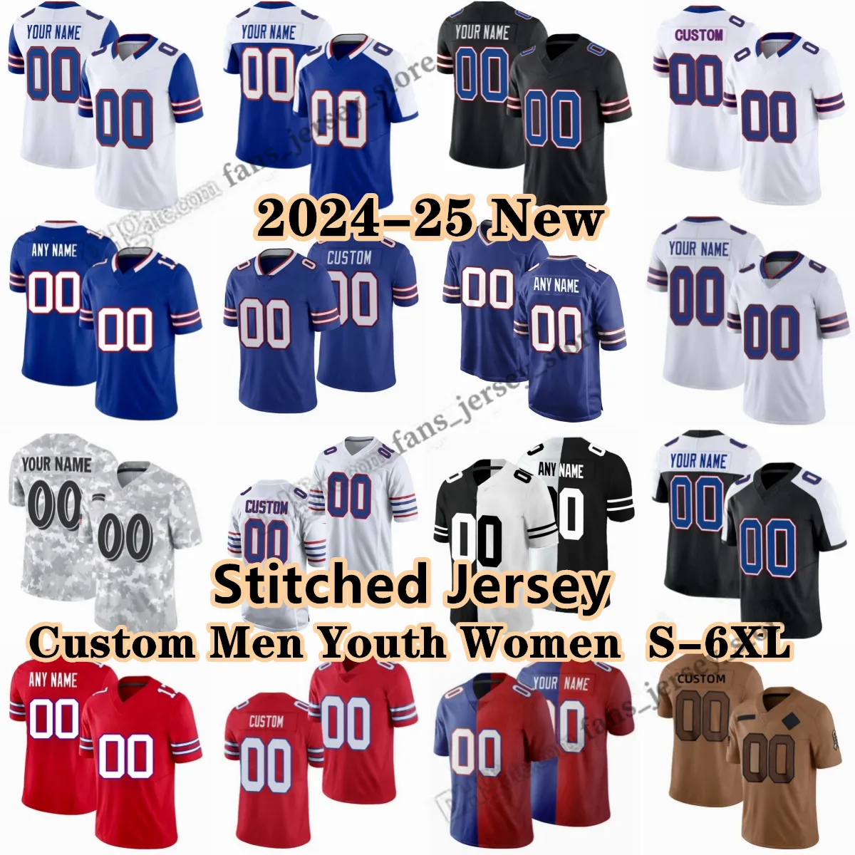DIY Custom S 6XL Football Jerseys Personalized... From Fans_jersey ...