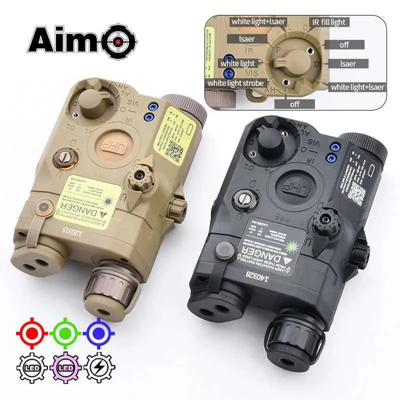 Airsoft UHP PEQ 15 LA5C PEQB15 IR Fill Outdoor Motion Sensor Light With ...