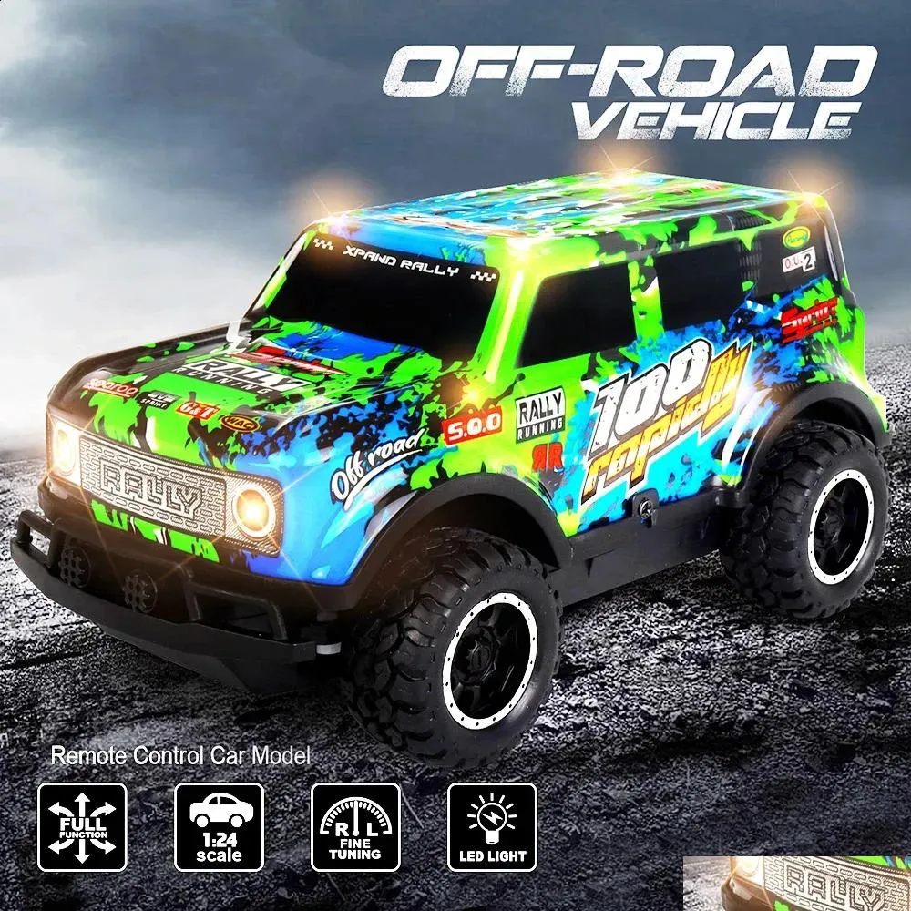 Y240 Electric RC Drift Rock Crawler 1:24 Scale Off Road Remote Control ...