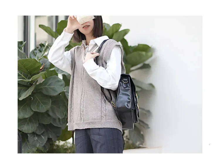 Womens multifunctional large tote backpack PU leather college style ...