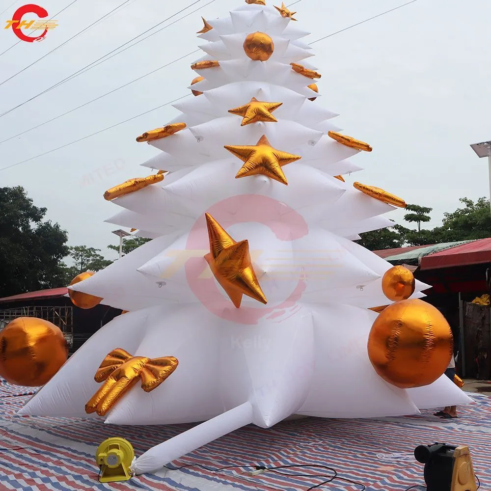 Giant Inflatable Blow Up Christmas Tree & Xmas Decoration 6m, 8m Or 10m ...