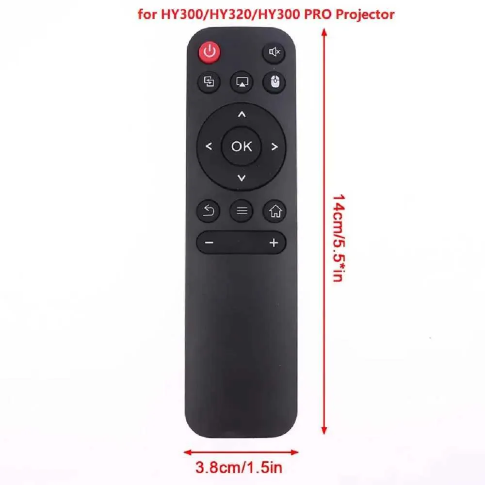 HY300 Series Projector Replacement Smart Remote Control - Compatible ...