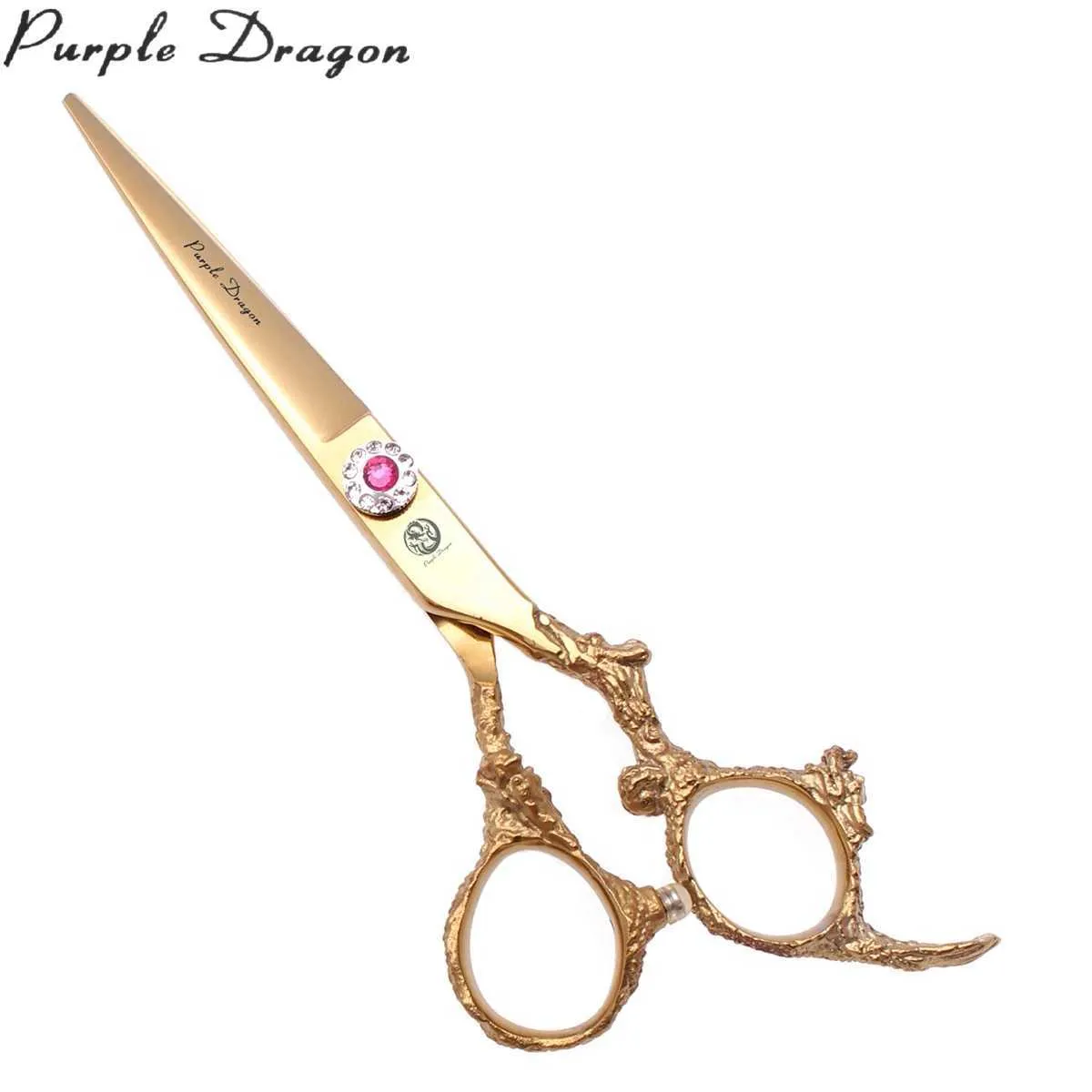 Professional Hair Cutting Scissors Set - Purple Dragon 5.5 Japanese ...