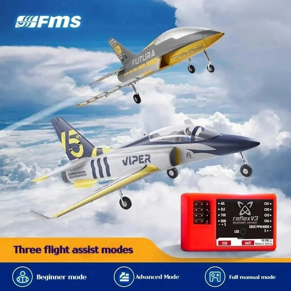 FMS Reflex V3 Flight Control Gyro Stabilizer RC Airplane Warbird/EDF ...