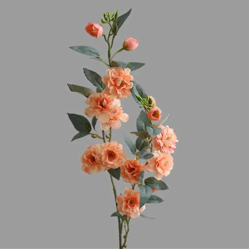 Camellia Branch with Fake Leaves - Artificial carnation flowers for ...