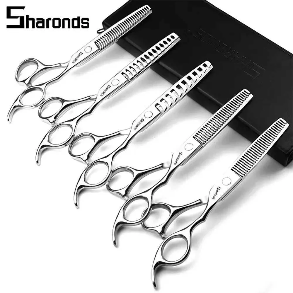 SHARONDS Professional Hairdressing Scissors 6 Inch 9CR13 Stainless ...