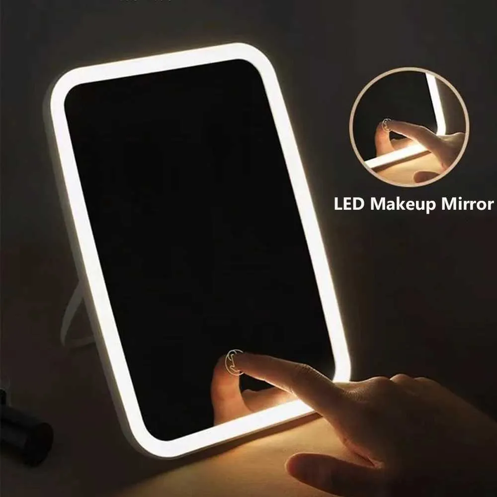 GiftsXJ LED Foldable Makeup Mirror Rechargeable... From Taiho_shop1, $2 ...