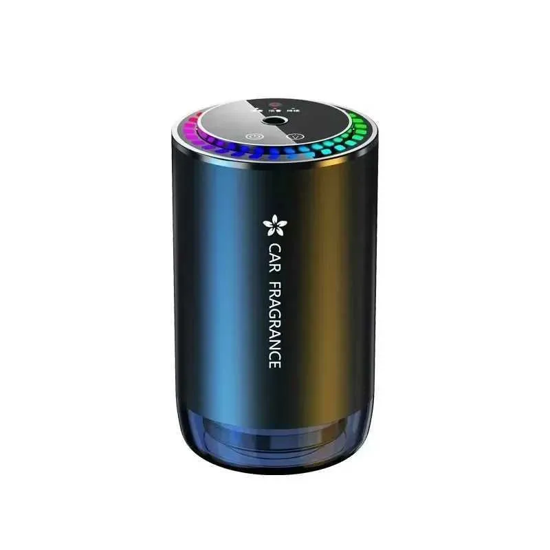 Smart Car Aroma USB Rechargeable Cup Holder Diffuser Plastic Alloy Car ...