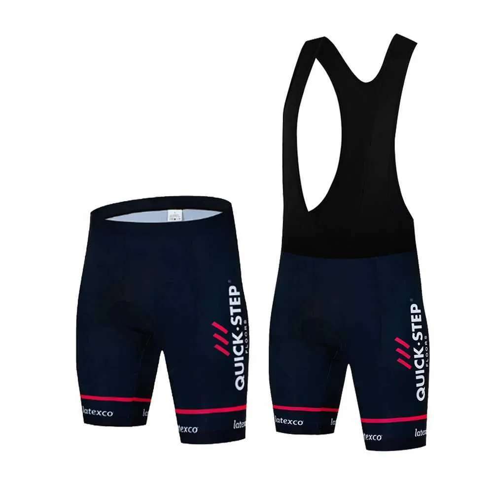 QUICK STEP Mens Outdoor Cycling Bib Shorts 19D Padded Quick Dry Summer ...