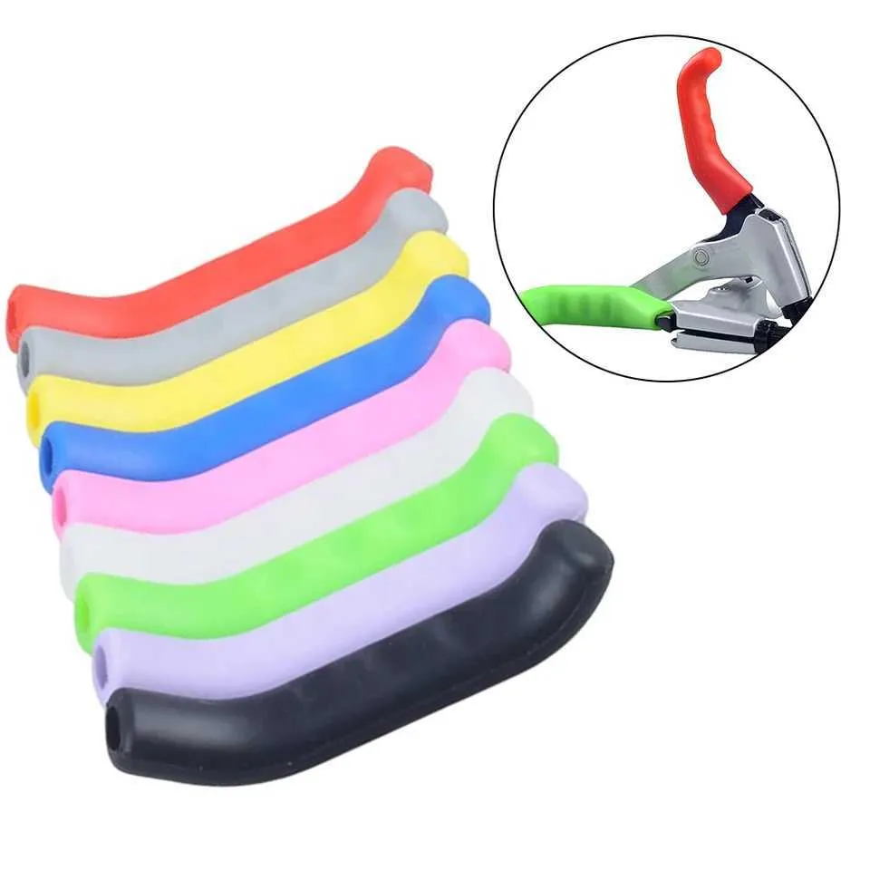 Silicone Bike Brake Lever Covers - Anti-Slip Protection, Black from ...