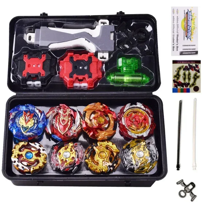 Beyblade Burst Metal Fusion Level Set With Storage Box, Launcher, And ...
