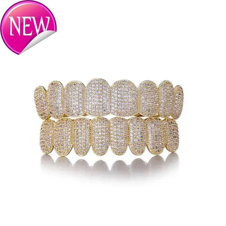 Luxury Custom Custom Gold Plated Grillz For Men 14k/18K Solid Gold Hip ...