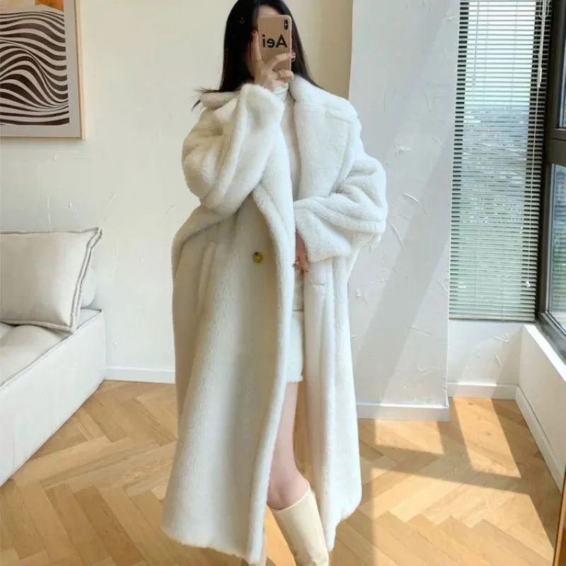 Women's Warm Teddy Bear Teddy Jacket Womens Loose Fit, Medium Thick ...