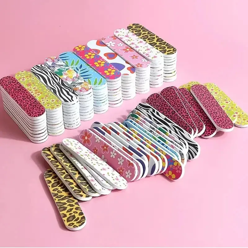 Mini Nail Files Bulk: Double Sided Boards For Manicure And Pedicure ...