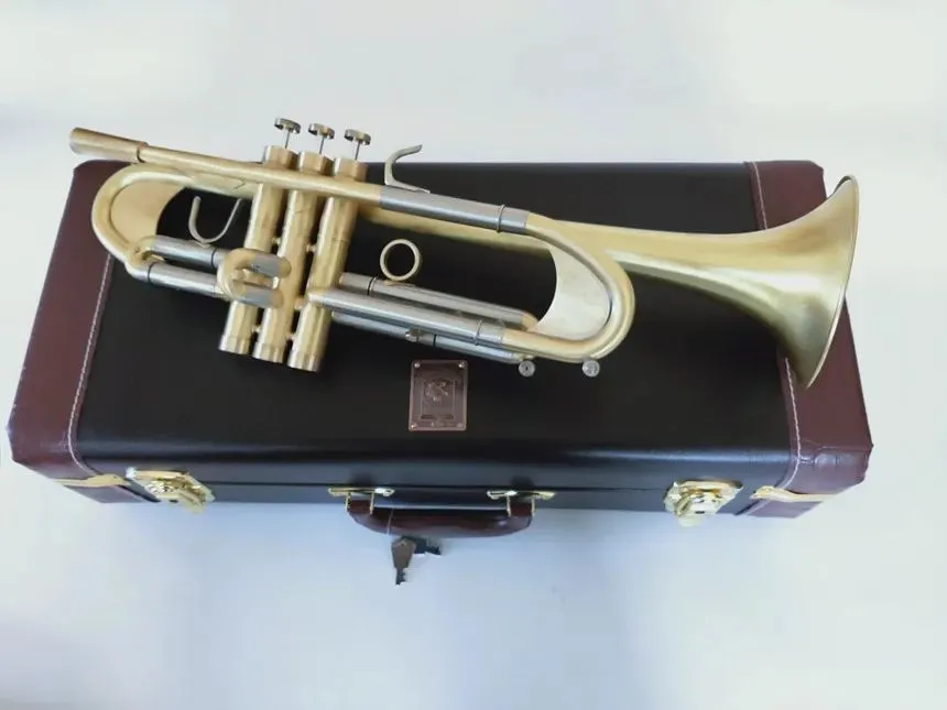 New B Flat Trumpet LT197GS-77, Heavier Type, Gold Plating, Musical ...