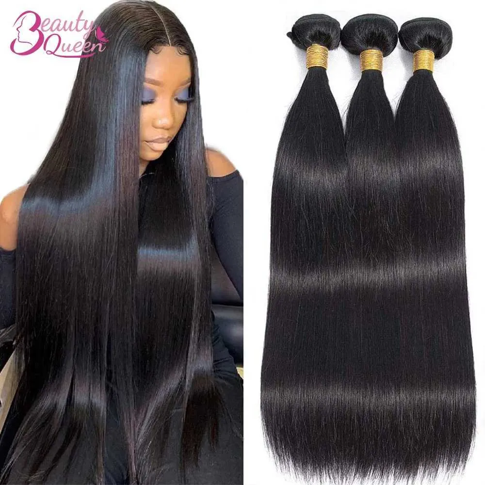 10A Straight Human Hair Weave Bundles - 3 Bundles, 12-30 Inches ...
