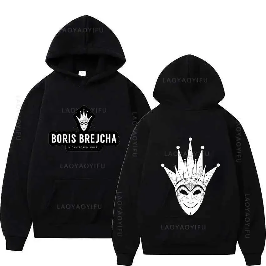 Men's Boris Brejcha DJ Graphic Hoodie - Autumn Clothing, Pullover ...