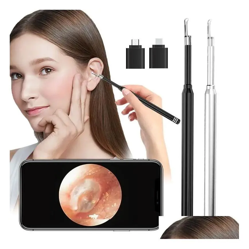 Smart Visual Wireless Otoscope Ear Camera With CCTV Lens, 5.5mm Lens ...