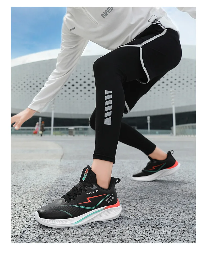 Reflective Running Shoes: Lightweight Cushioned Running Shoe For Daily ...