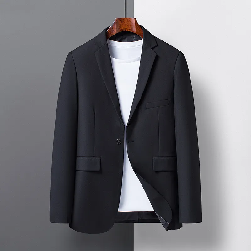 Men's Slim Fit White Collar Korean Style Suit - Formal Workwear from ...