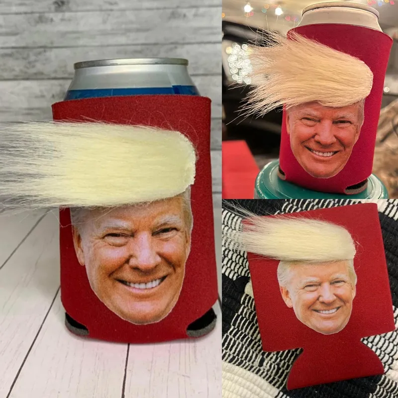 Trump Inspired Beer Can Wrappers Disguise For Drinkware And Water ...
