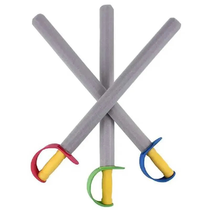 2 Pack Soft EVA Foam Childrens Sword Toy - Safe & Lightweight for Stage ...