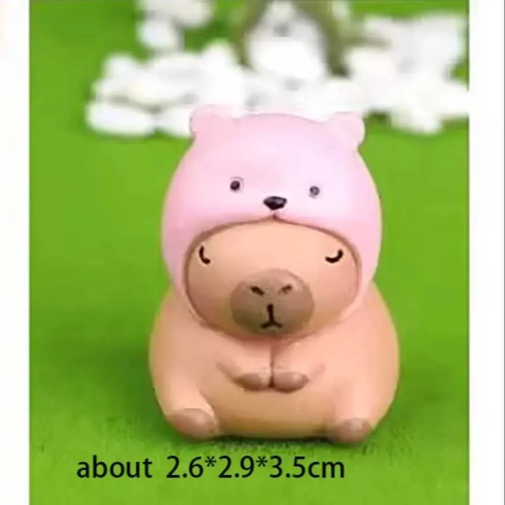 Mini Capibara Blind Box Baby Shower Gifts Multi Color Synthetic Resin ...
