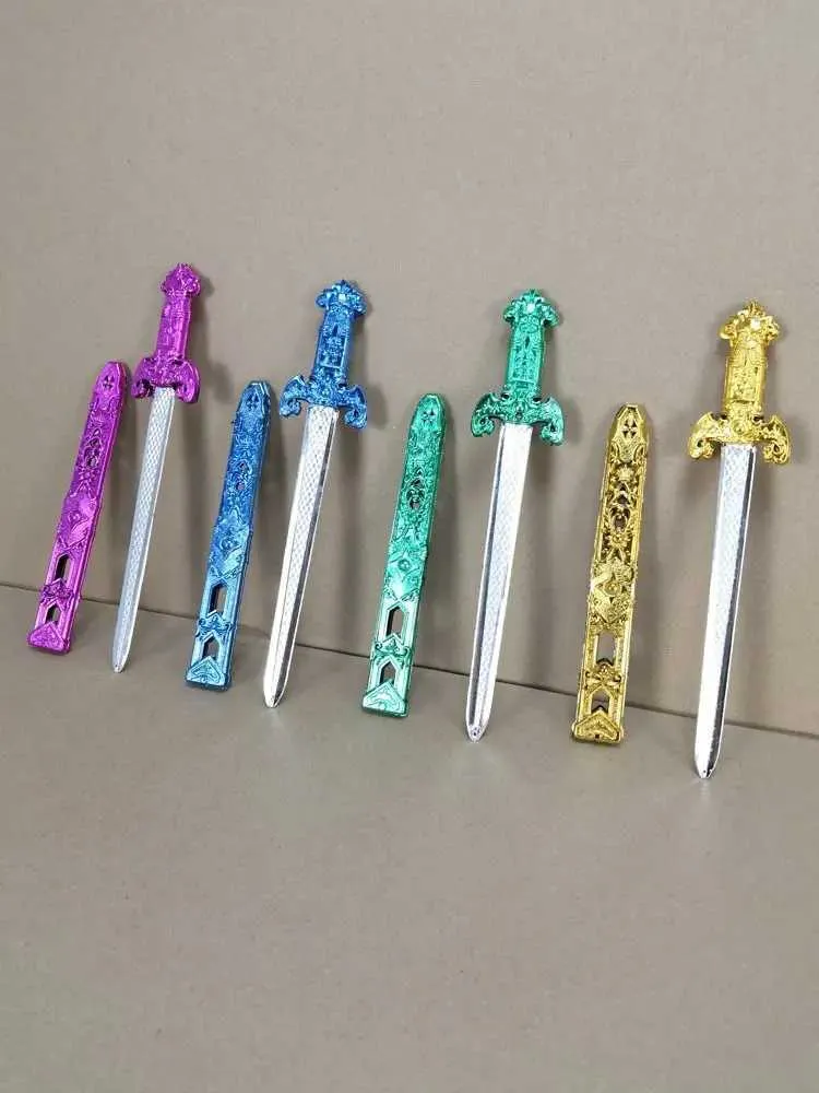 Children's Plastic Sword Set - 27cm Performance Prop, with Strap ...