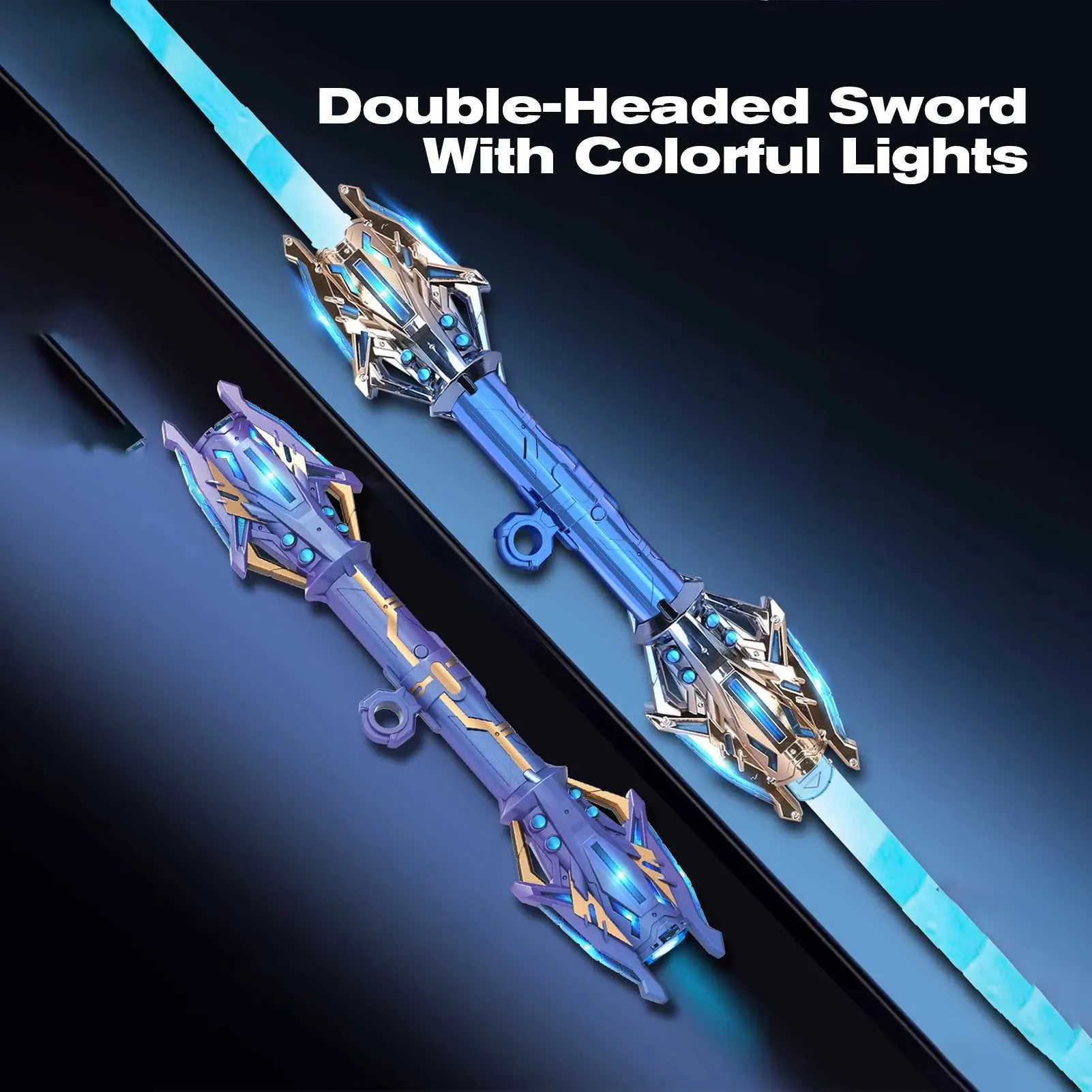 Gravity Sword Toy Retractable Light Up Sword, Glowing Fluorescent Rod ...