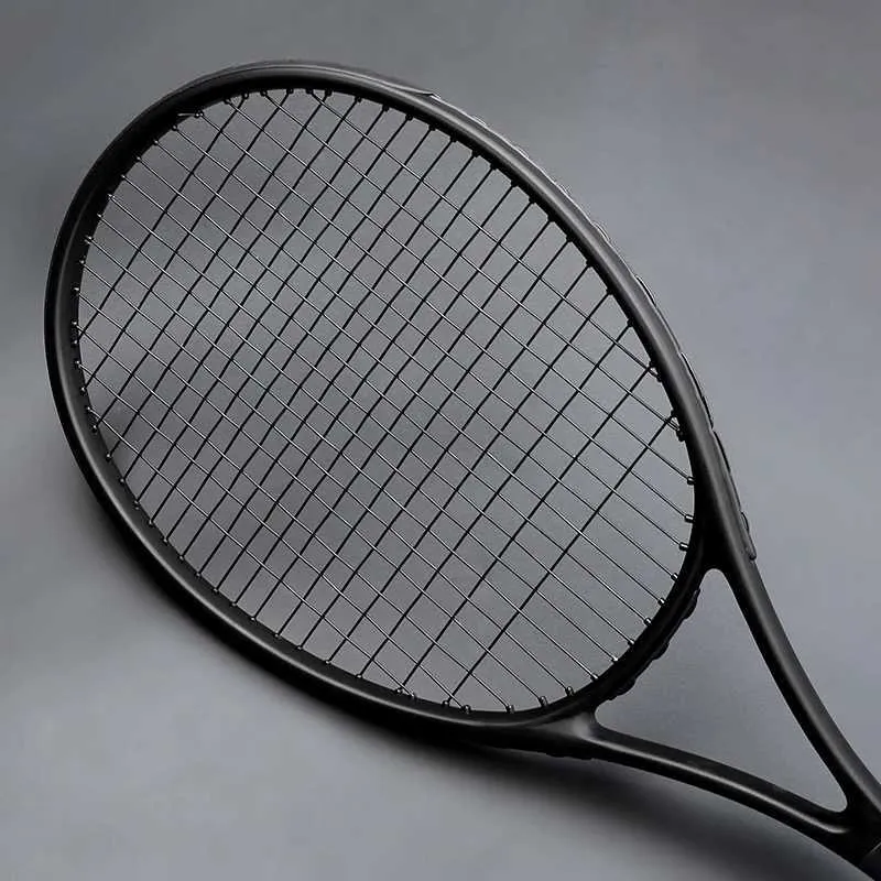 Lightweight Tennis Racquet: 40 55 Lb 18 25 Kg Ultra Light Black Carbon ...