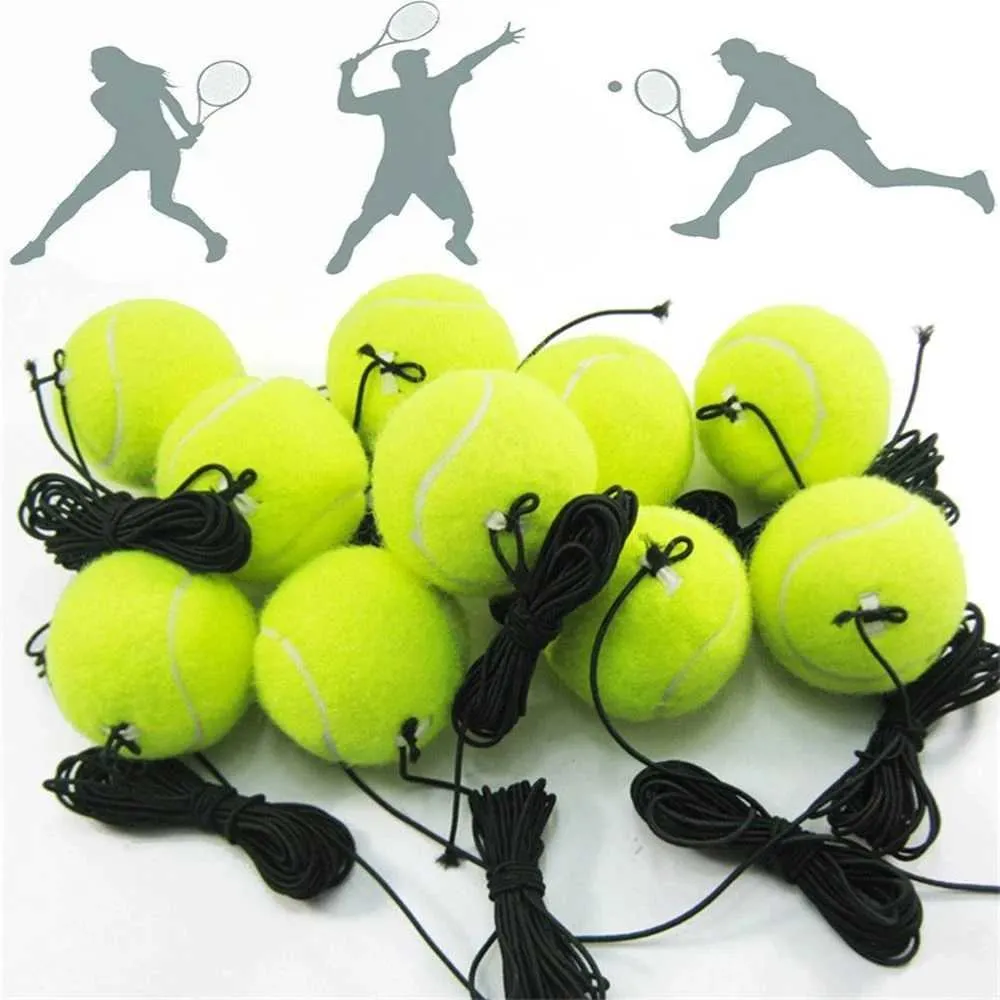 Portable Tennis Training Ball with Elastic String - Improve Your Game ...