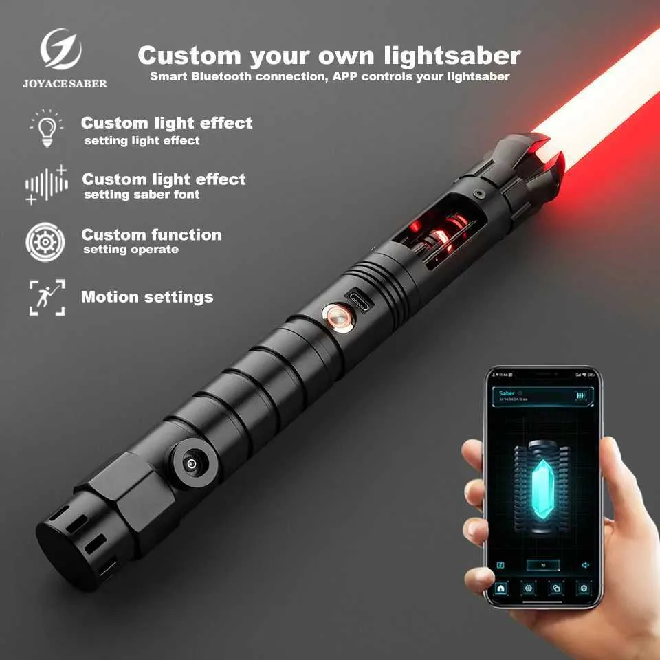 Crystal Lightsaber With Metal Handle Neopixel LED... From Innovation ...