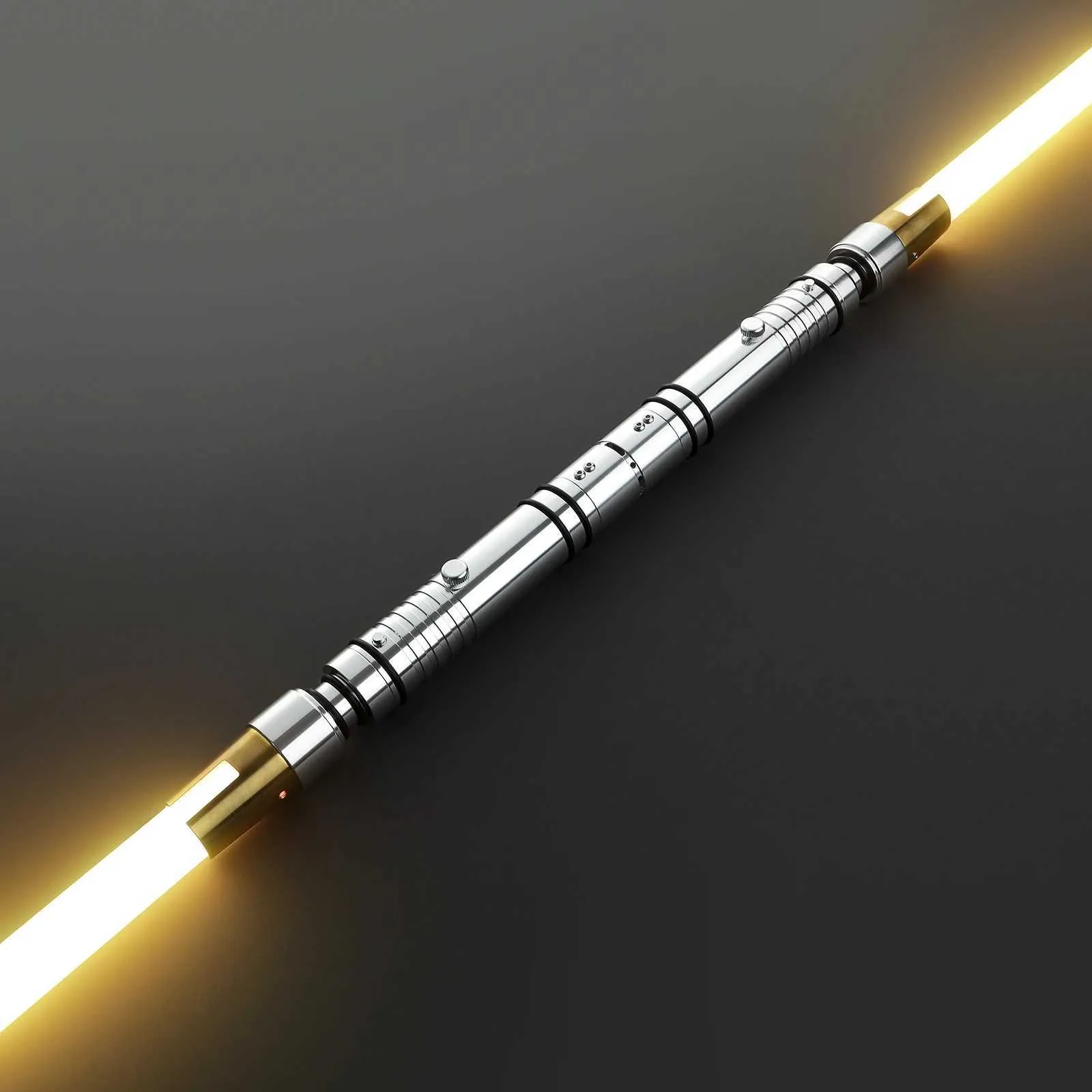 Dual Bluetooth Lightsaber With Metal Stand, Sensitive Smooth Swinging ...