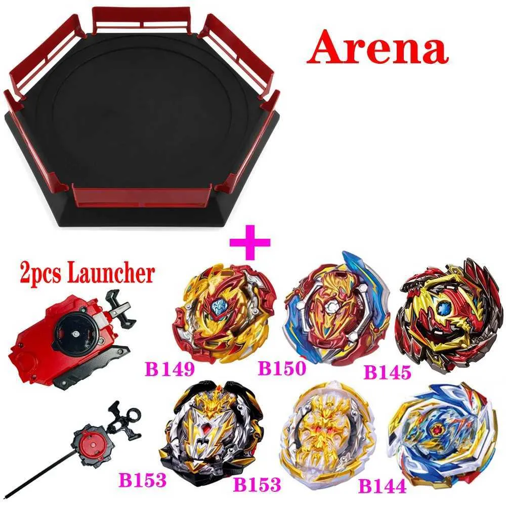 Beyblade Set Beyblade Burst With 4D Launchers, Starter, Arena, And ...