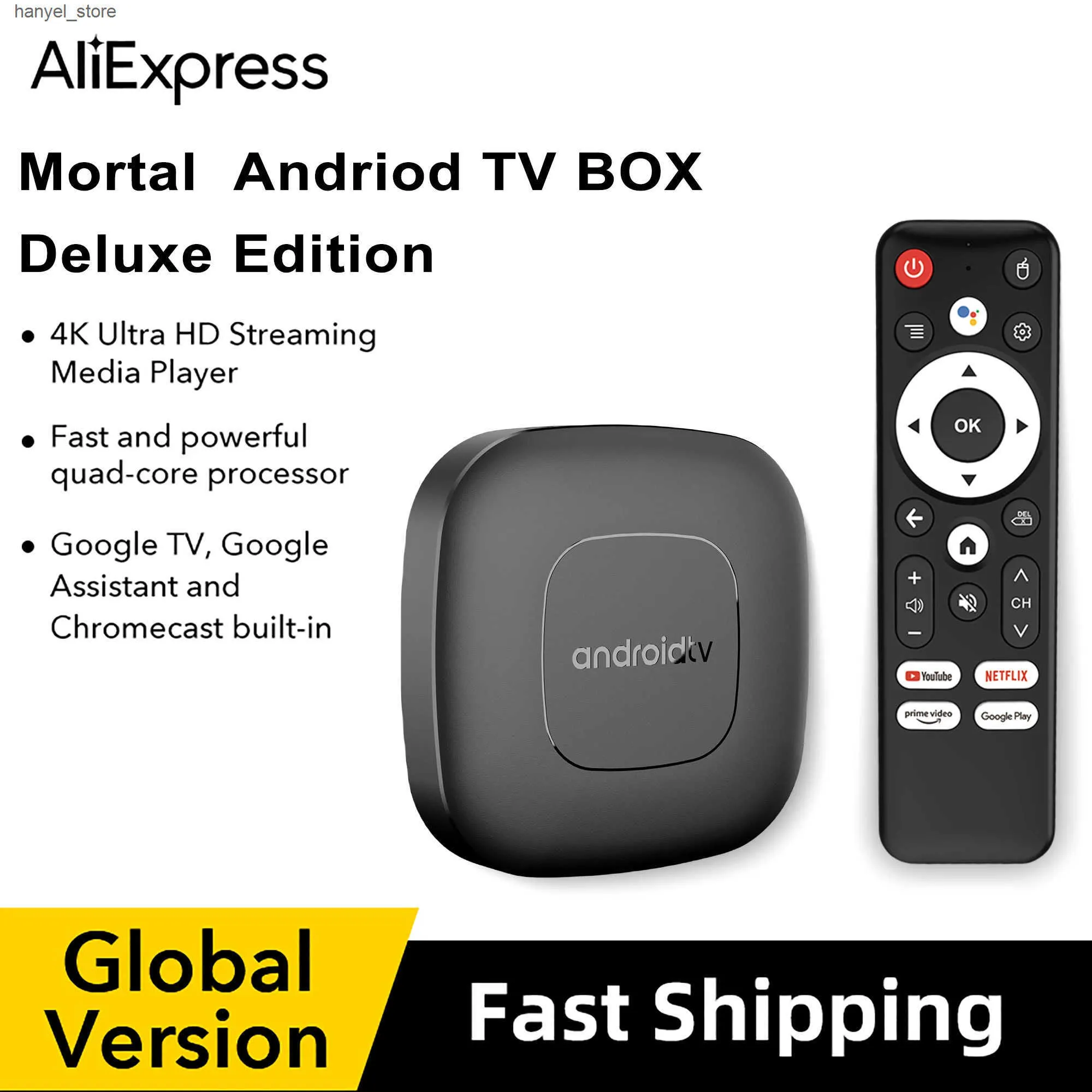 Mortal T1 Tech Geeks Tv Box Android Allwinner H313 Quad Core HDR10+ 4K ...