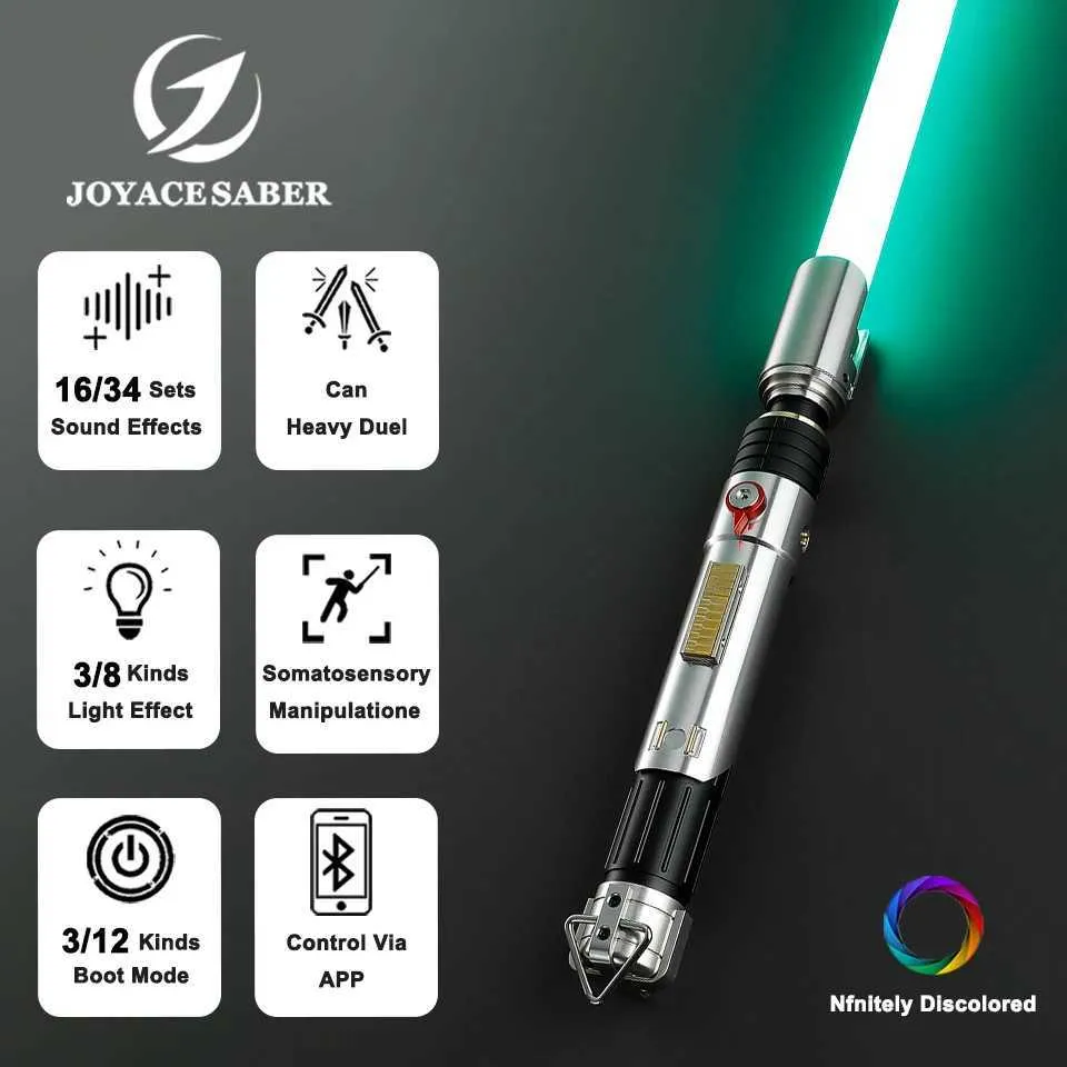 Toys Swords Lightsaber Laser Durable Metal Hilt Neopixel Laser Sword ...