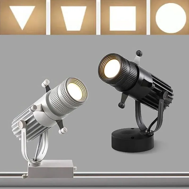 Adjustable Aperture LED Recessed Spot Lights With Variable Mode COB ...