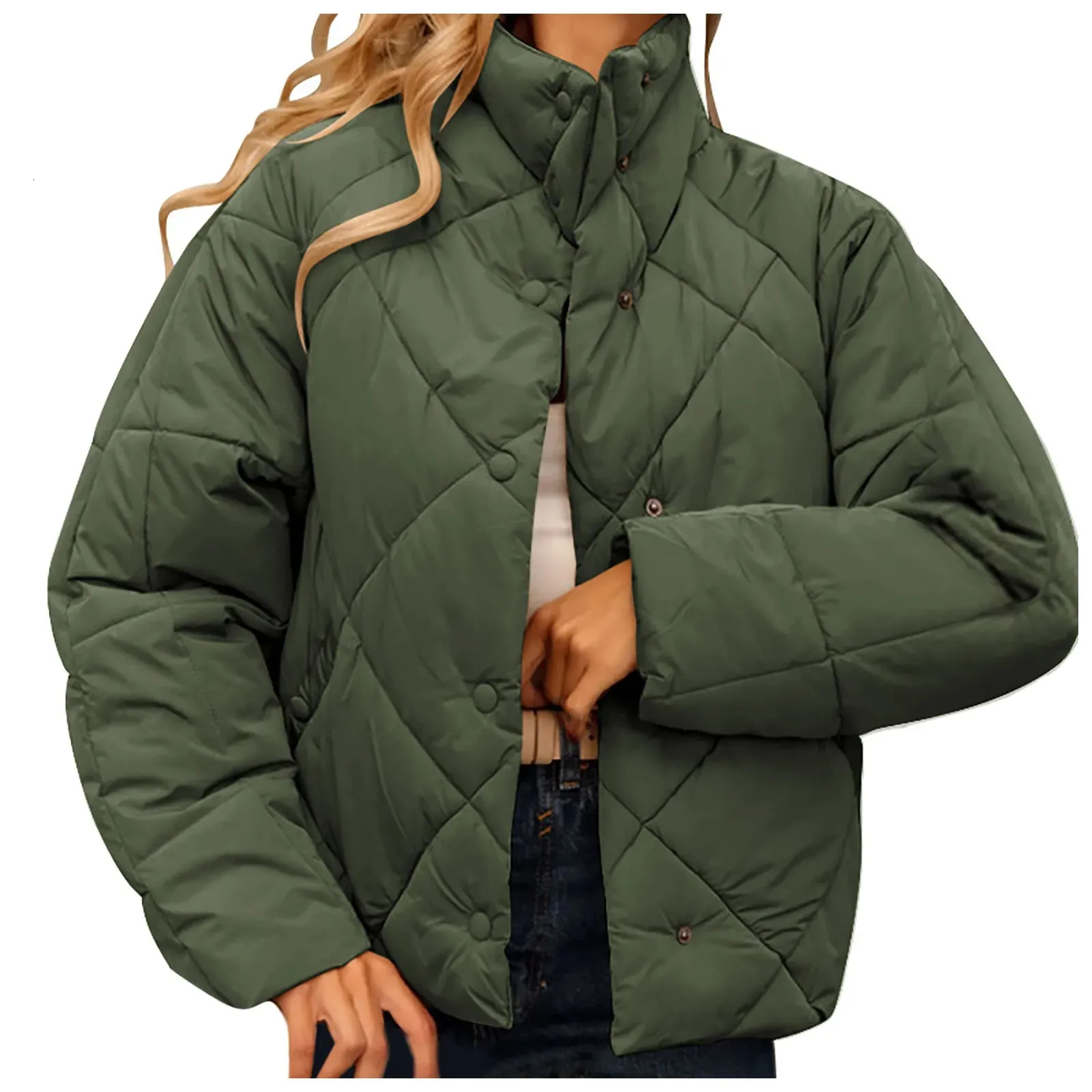 Duck Down Jacket Womens Ultra Lightweight Padded Parka, Portable ...