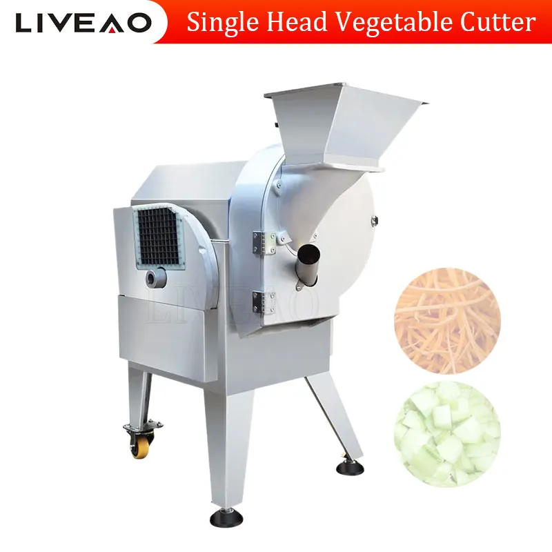 Multi Functional Commercial Electric Vegetable Slicer With Automatic ...