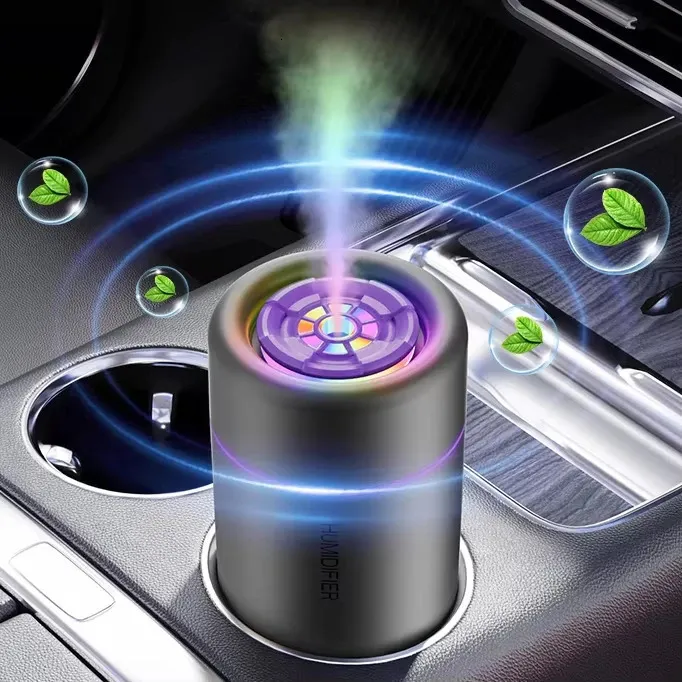 Portable USB Air Diffuser With LED Light And Ultrasonic Atomizer For ...