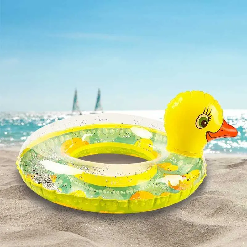 Inflatable Floating Swimming Pool for Kids - Circular, Colorful, with ...