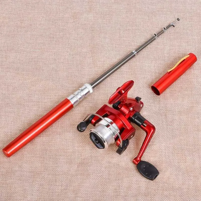 Ultralight Telescopic Fishing Rod & Reel Combo - Carbon Fiber, Aluminum ...